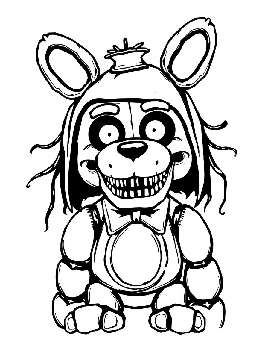 Download 50+ Free Five Nights at Freddy's Coloring Sheets for Kids