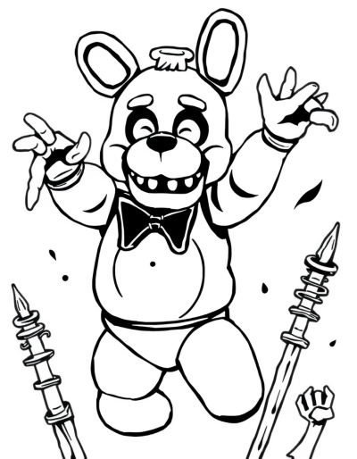 Download 50+ Free Five Nights at Freddy's Coloring Sheets for Kids