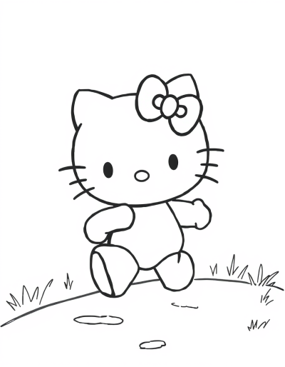 50+ Best Hello Kitty Coloring Pages(Free Download)