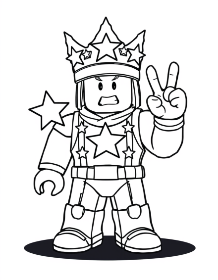 Bring Your Favorite Games to Life: Roblox Coloring Pages