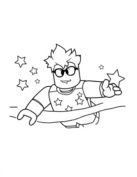 Bring Your Favorite Games to Life: Roblox Coloring Pages