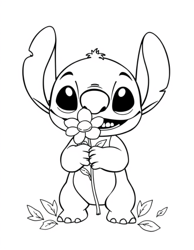 50 Best Stitch Coloring Pages（Free download）