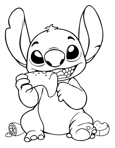 50 Best Stitch Coloring Pages（Free download）