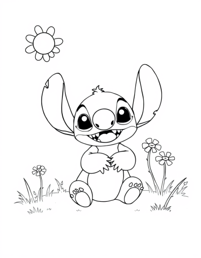 50 Best Stitch Coloring Pages（Free download）