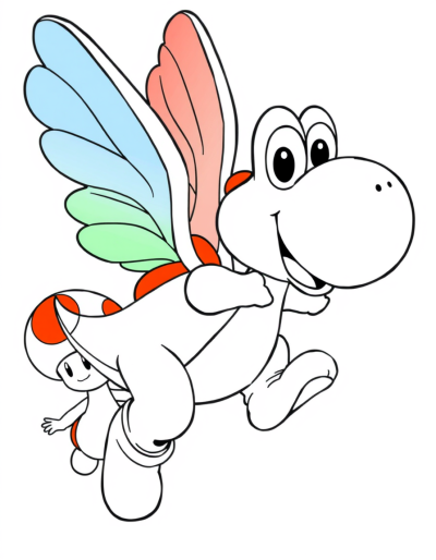 53 Super Mario Coloring Pages (Free Printable)