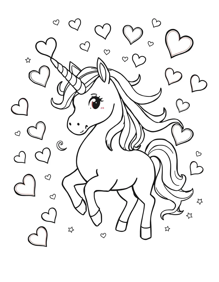 Unicorn Coloring Pages: A Magical Way to Unleash Your Creativity